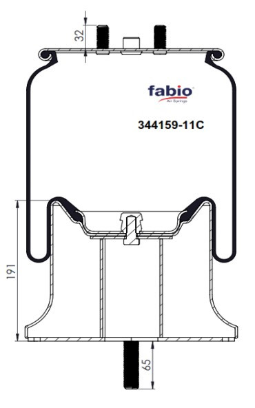 344159-11C - Complete With Metal Parts