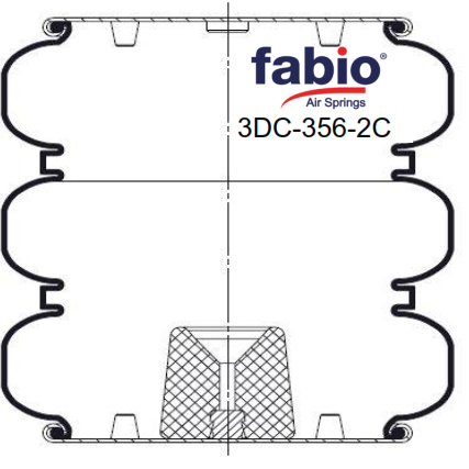 3DC-356-2C - Metal Pistonlu Körükler